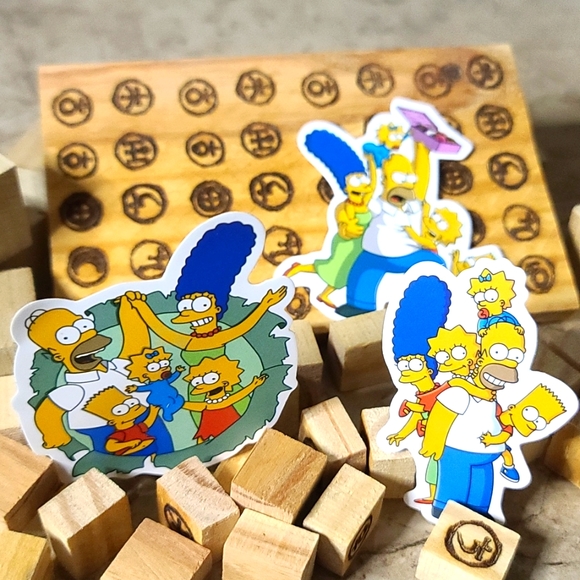 Simpsons | Design | Simpsons Family Stickers | Poshmark